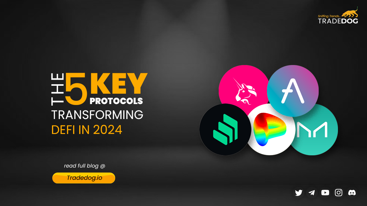 The 5 Key Protocols Transforming Decentralized Finance in 2024